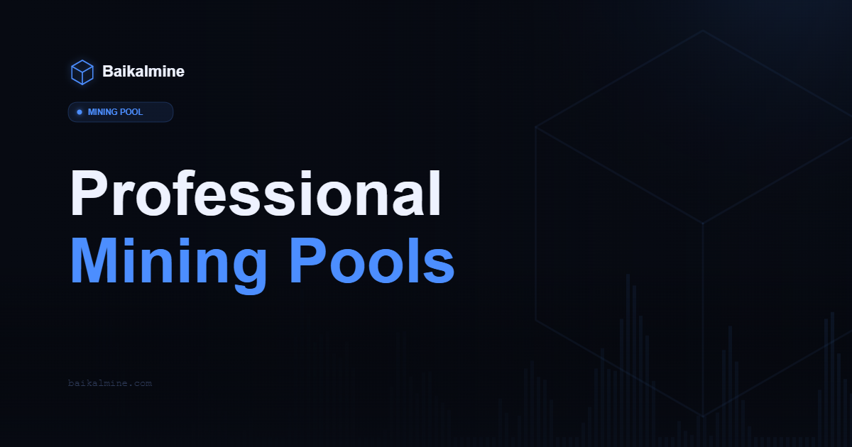 How to Mine PEARL — Connect to Baikalmine Pool